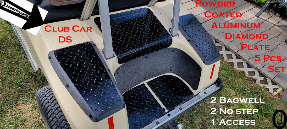Club Car DS Golf Cart 5 Pc Powder Coated Access Panel - Bagwell - No s ...